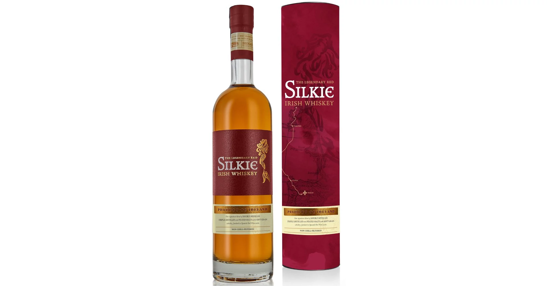 Silkie Red whiskey (0,7L / 46%) | Silkie Irish Whiskey | WhiskyNet