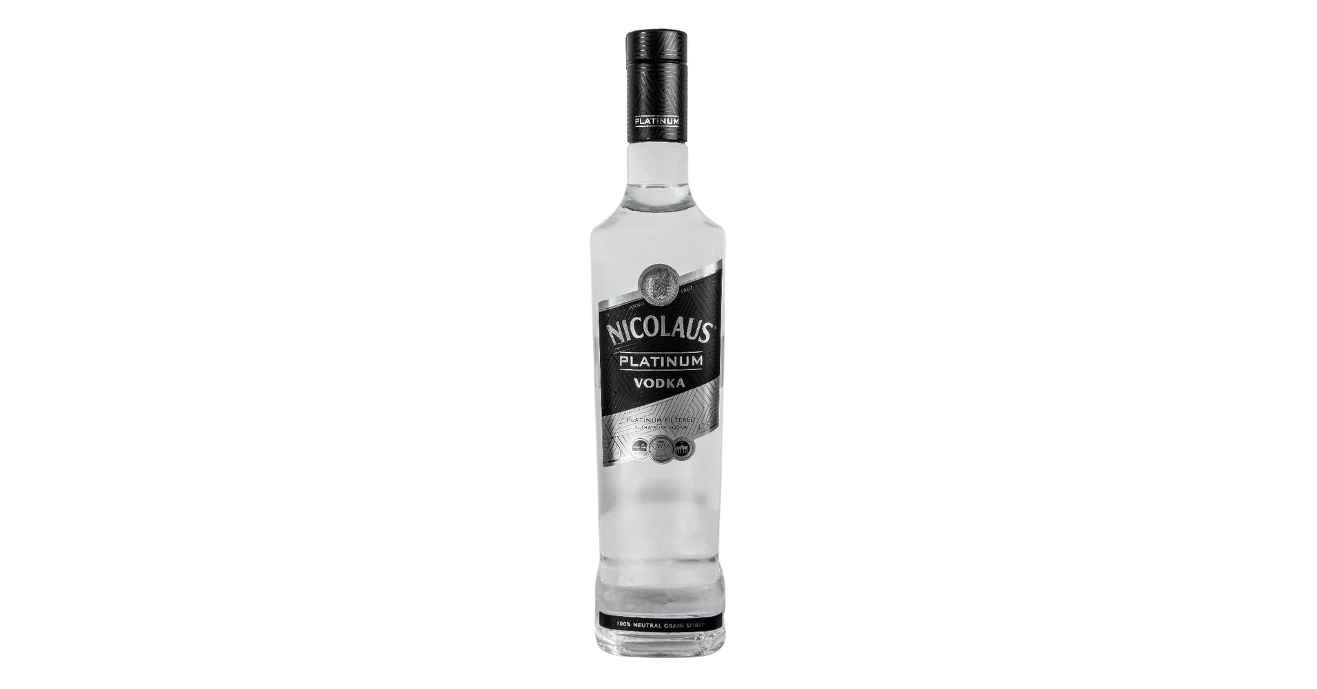 Nicolaus Platinum vodka (0,7L / 40%) | Nicolaus | WhiskyNet