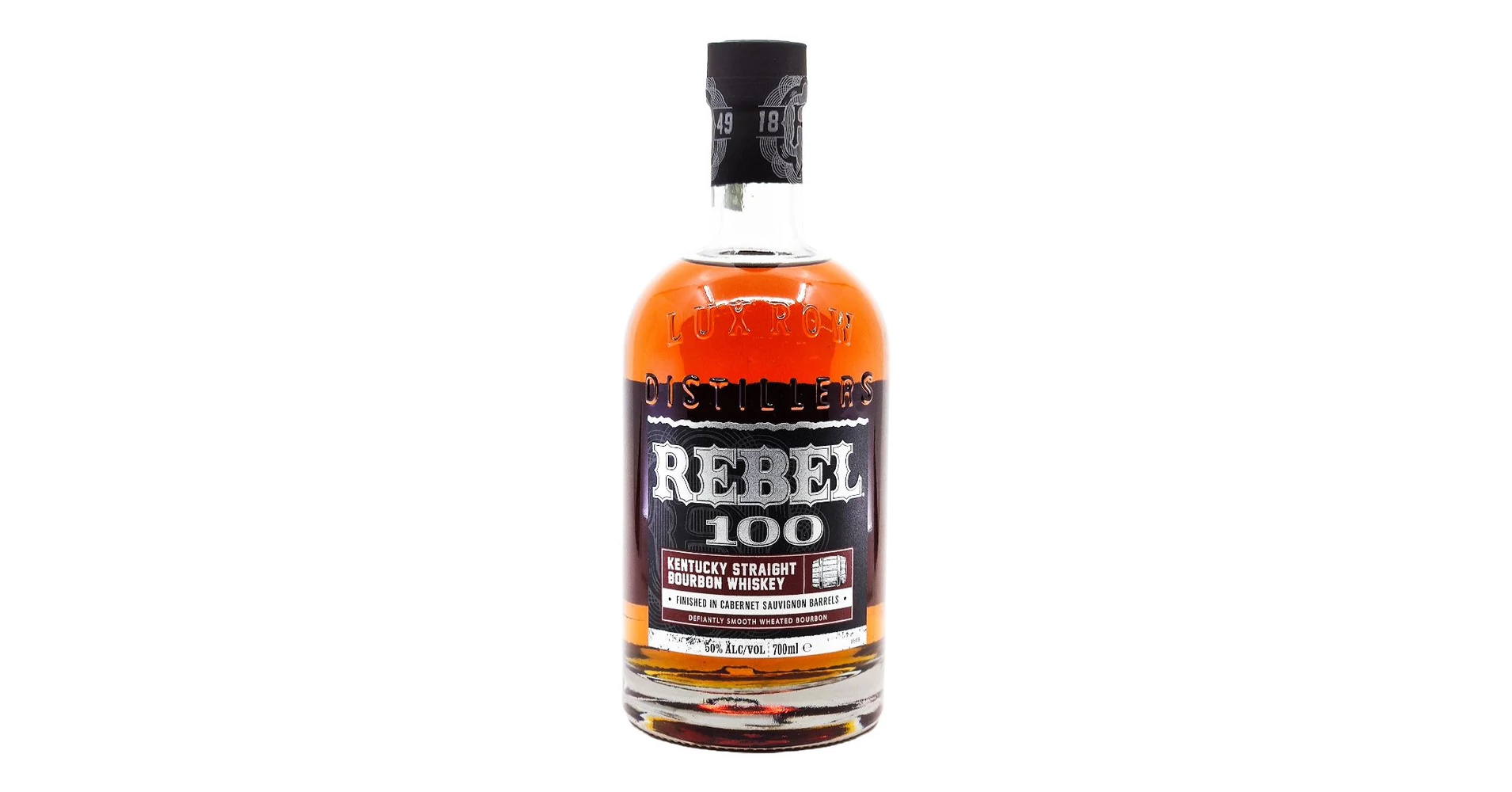 Rebel 100 Proof Cabernet Sauvignon Cask Finish whiskey DRS (0,7L / 50% ...