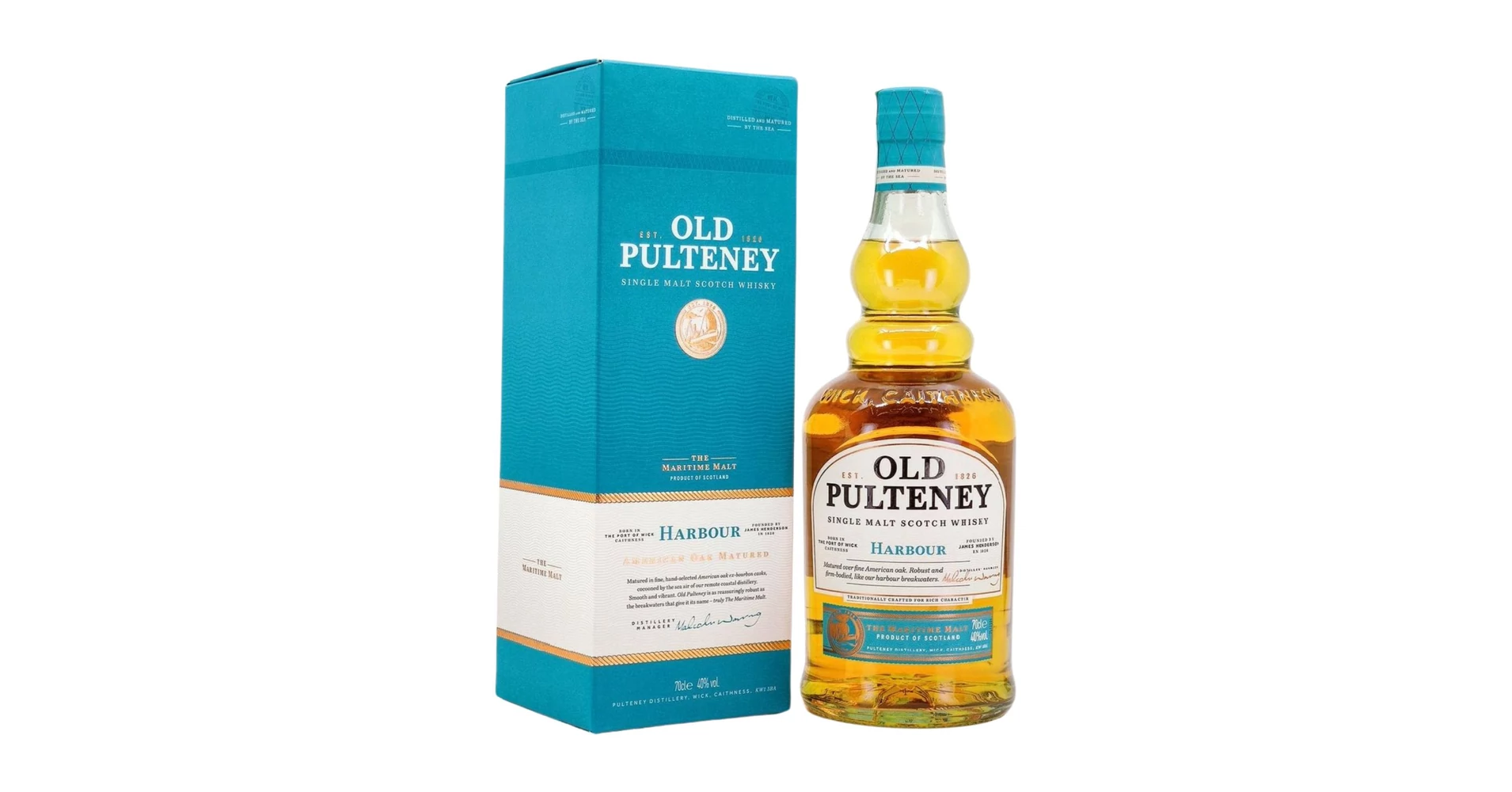 Old Pulteney Harbour whisky DRS (0,7L / 40%) | OLD PULTENEY | WhiskyNet