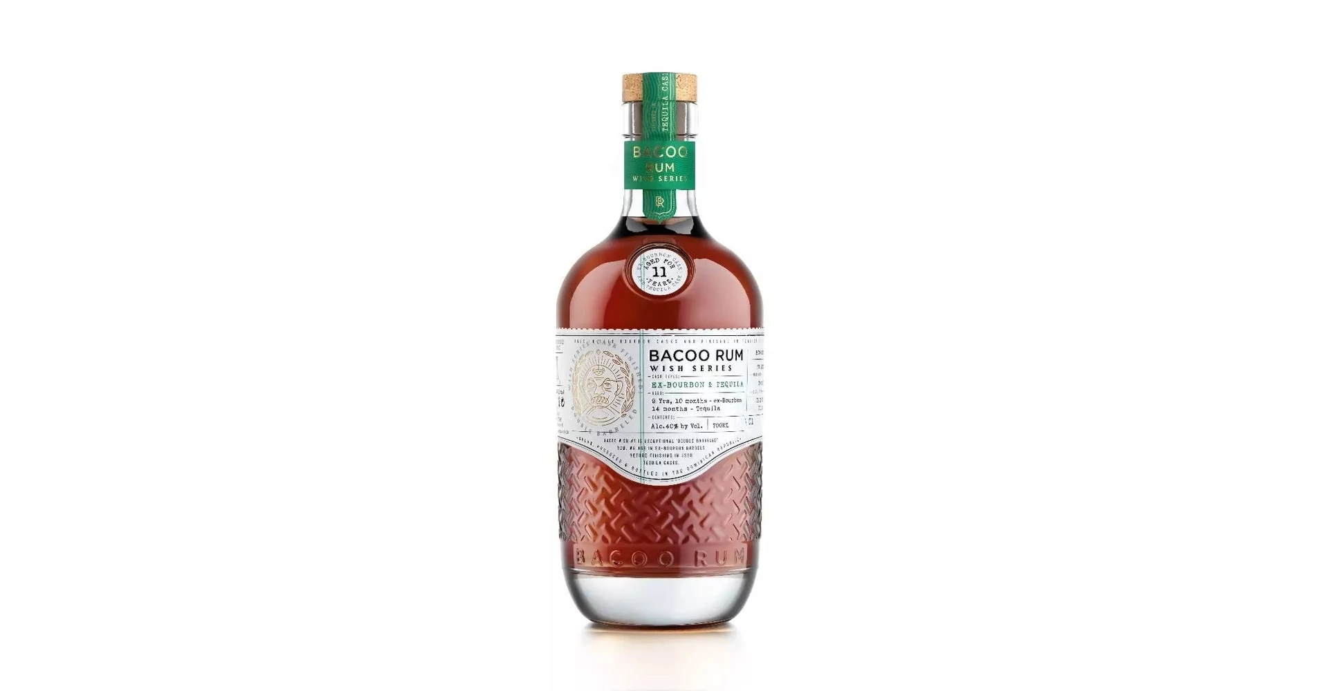 Bacoo 11 éves Tequila Cask Finish rum DRS (0,7L / 40%) | Bacoo | WhiskyNet