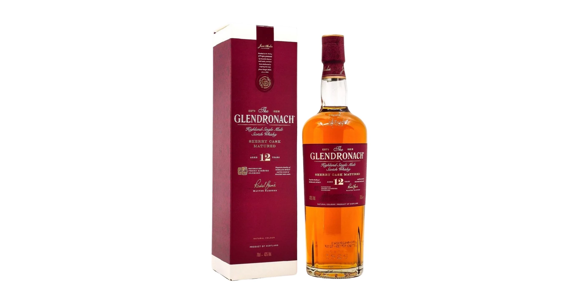 Glendronach 12 éves whisky DRS (0,7L / 43%) | GLENDRONACH | WhiskyNet