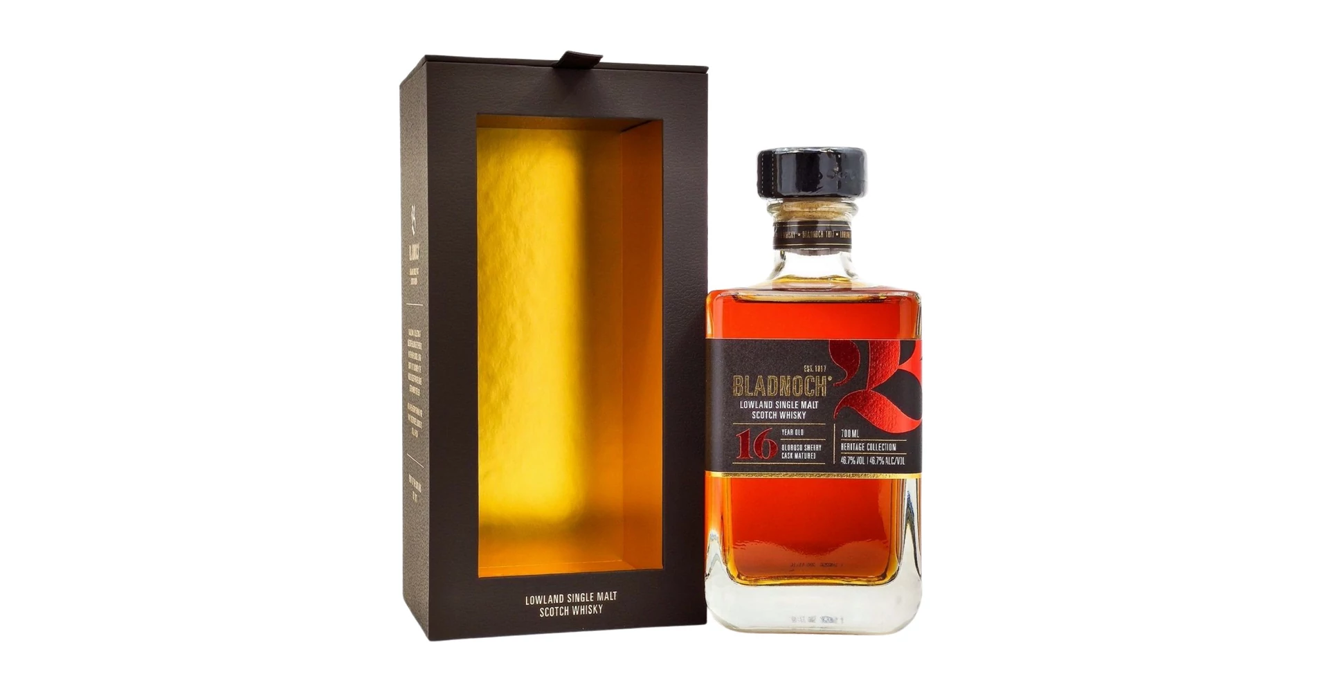 Bladnoch 16 éves single malt whisky (0,7L / 46,7%) - WhiskyNet | Az Év ...