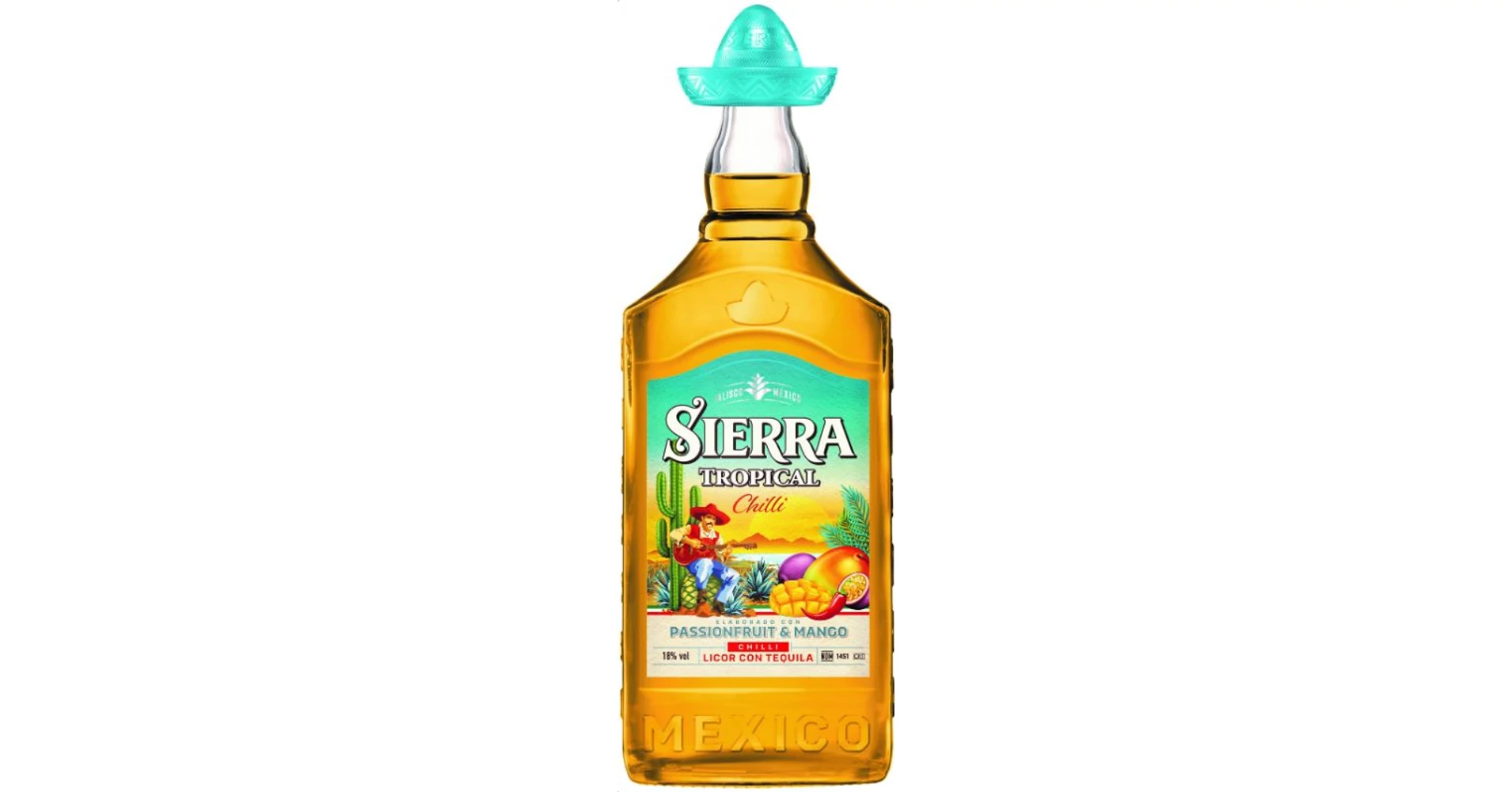 Sierra Tropical Chili tequila likőr DRS (0,7L / 18%) | Sierra | WhiskyNet