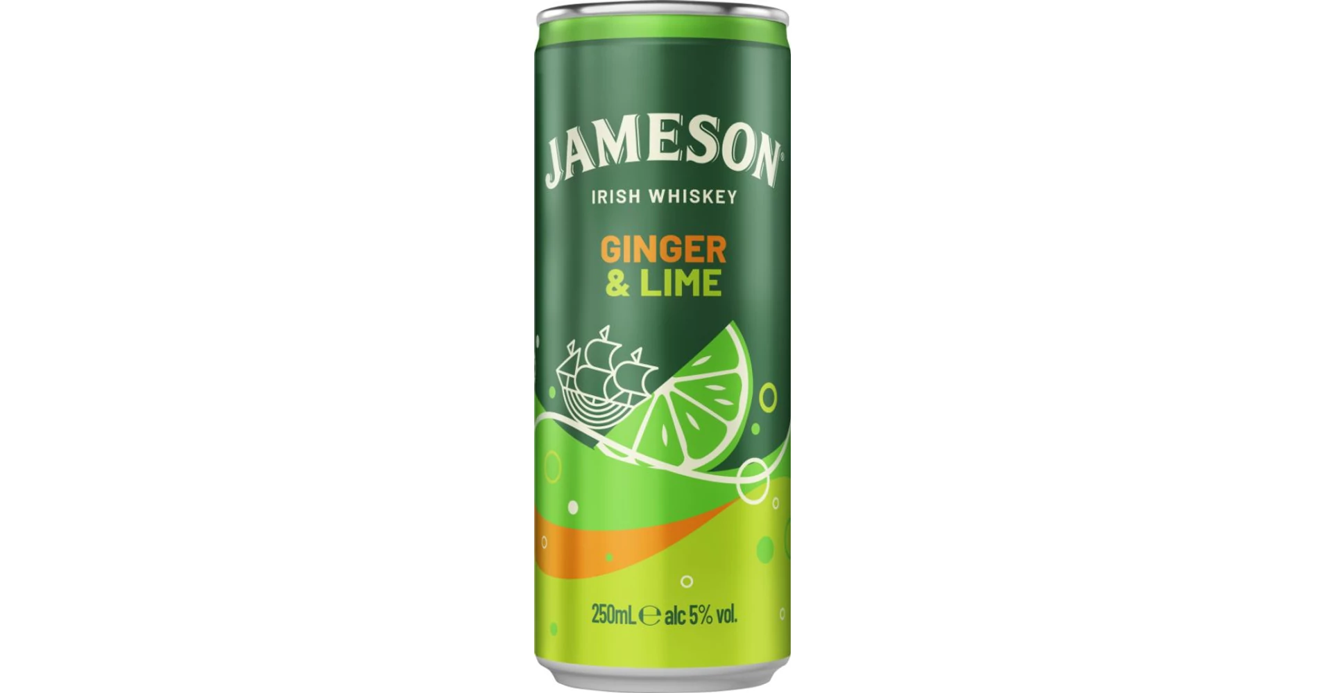 Jameson Ginger & Lime RTD DRS (0,25L / 4,9%) | Jameson | WhiskyNet