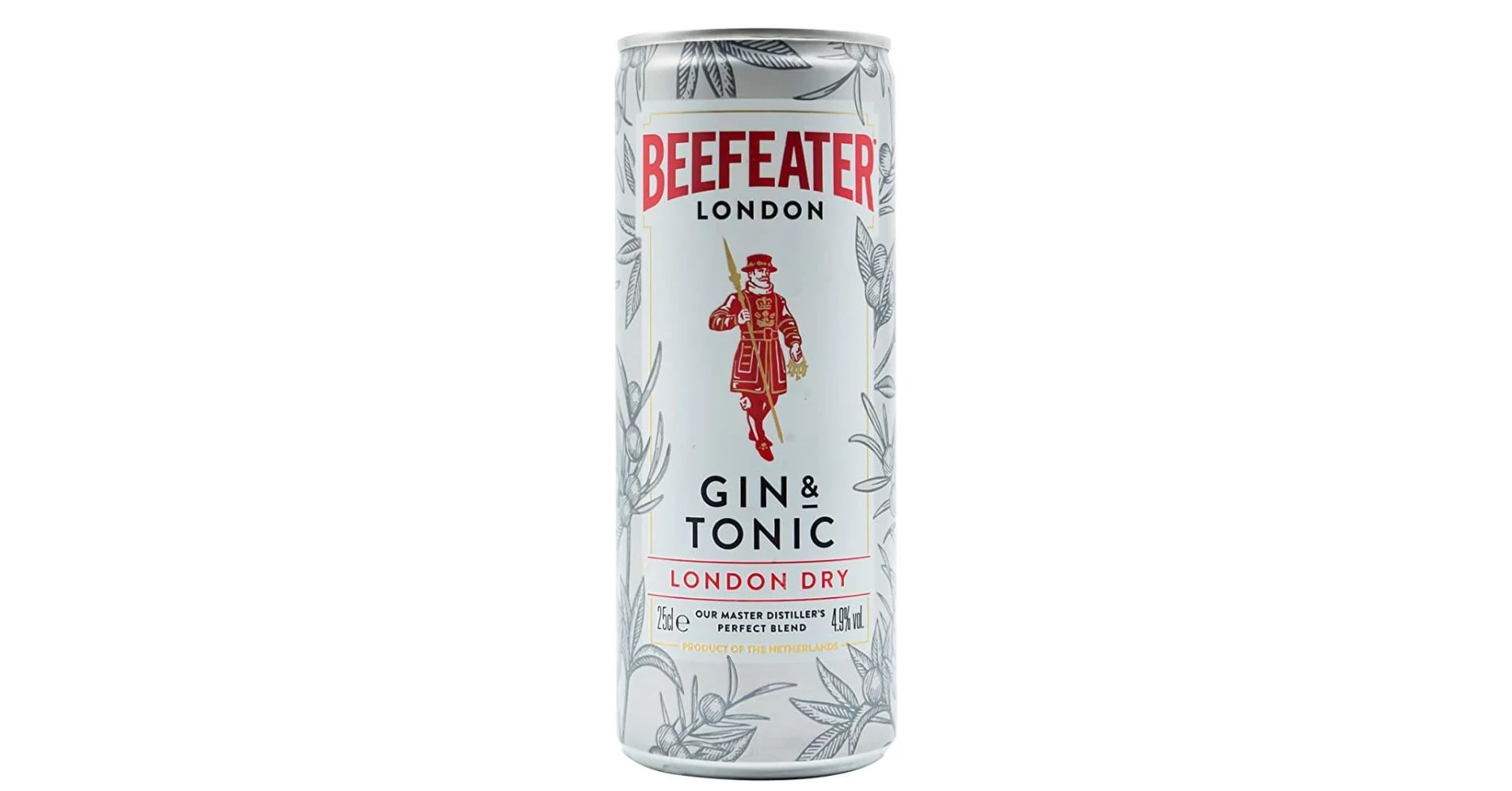 Beefeater Gin & Tonic RTD DRS (0,25L/ 4,9%) | Beefeater | WhiskyNet