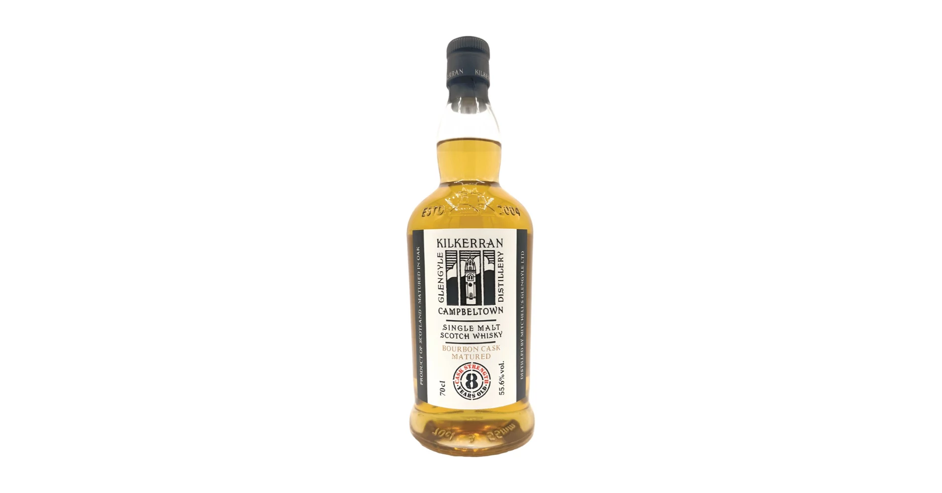 Kilkerran 8 éves Bourbon Cask Strength 2025 whisky DRS (0,7L / 55,6% ...