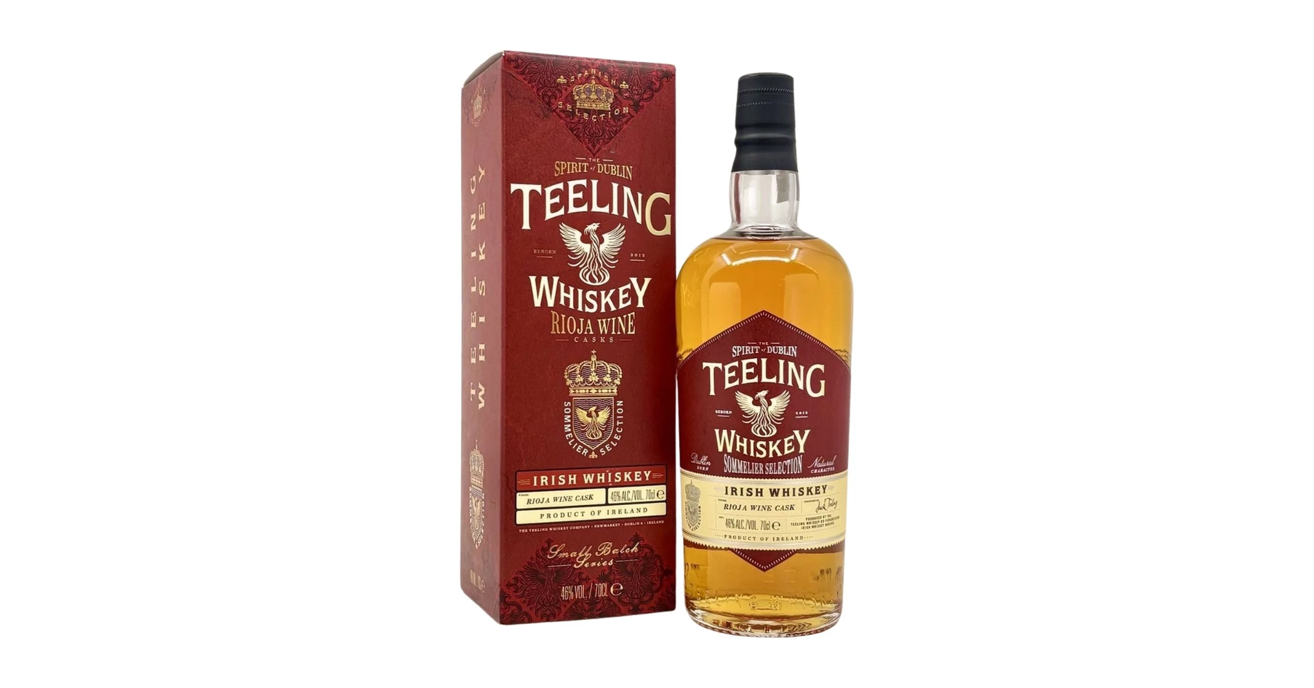 Teeling Sommelier Selection Rioja Wine Cask whiskey DRS (0,7L / 46% ...