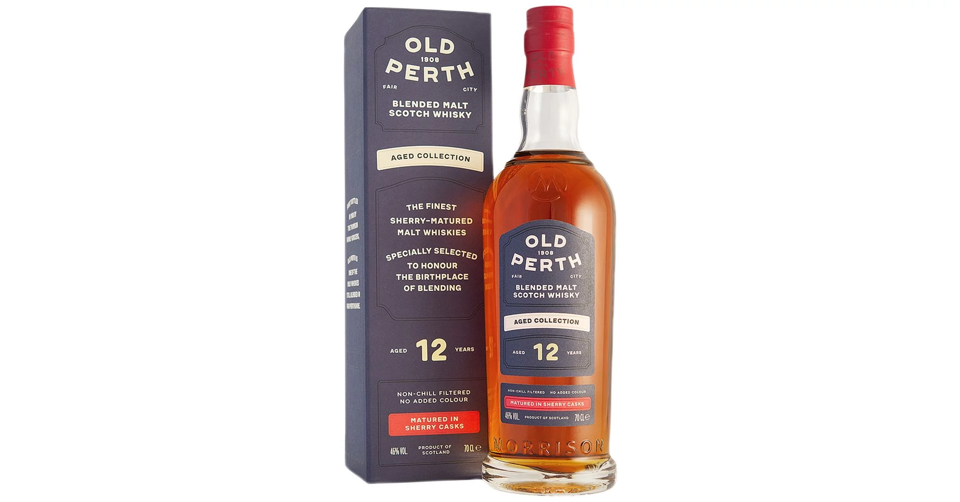 Old Perth 12 éves whisky DRS (0,7L / 46%) | Old Perth | WhiskyNet