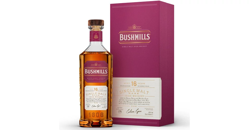 Bushmills Malt 16 éves Triple Wood whiskey DRS (0,7L / 40%) - WhiskyNet ...